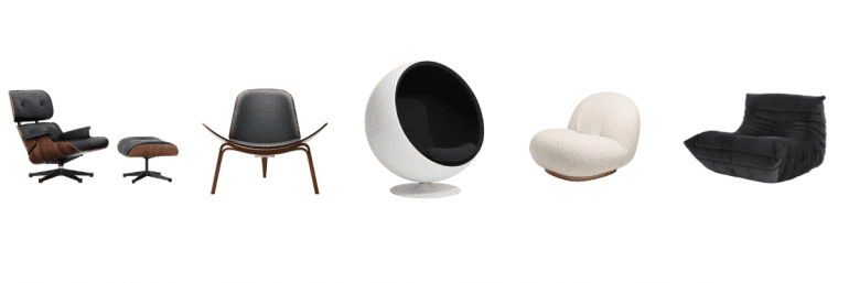 5 classic lounge chair - Dotnuance